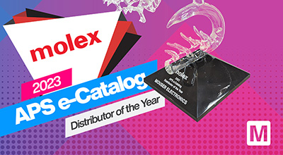 贸泽连续第六年荣获Molex亚太区年度电子目录代理商大奖 | 电子创新网